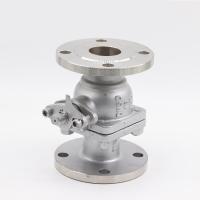 China SS304 Flange Ball Valve Manual ASME B16.5 150 Lb 3 Inch Handle Operated for sale