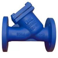 China Steam Flange Strainer Carbon Steel DIN 16bar 25bar Double Layer Screen Y Type for sale