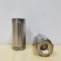 China SS304 Cryogenic Check Valve NPT Thread Vertical Lift Non Return For LO2 LN2 LAr LNG LCH for sale