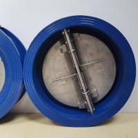 China SONGO Ductile Iron Wafer Check Valve 8 Inch Dual Plate SS304 Disc Butterfly Type Wafer Check Valve for sale
