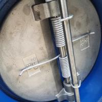 China SONGO Ductile Iron Wafer Check Valve 8 Inch Dual Plate SS304 Disc Butterfly Type Wafer Check Valve for sale