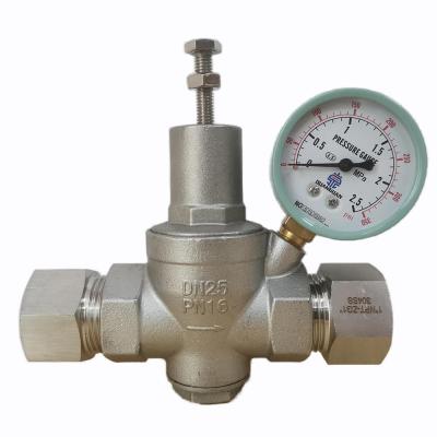 China SONGO NPT Thread piston Pressure Reducing Valve Stainless Steel 304  Pressure Control Reducing Valve for sale