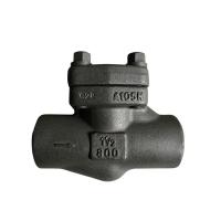 China A105 Forged Steel Swing Check Valve 1/2 Inch Class 800 BSP Threaded Socket Weld For 425 Degree Steam for sale