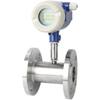 China SONGO High Precision Turbine Flowmeter for Oil Water Flow Meter RS485 4-20mA output Explosion-proof with digital for sale