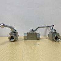China SONGO DN06 1/4inch 3000psi 210bar high pressure carbon steel stainless steel female npt thread ball valve for sale