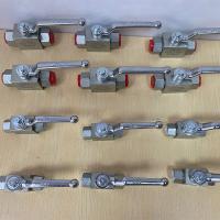China SONGO DN06 1/4inch 3000psi 210bar high pressure carbon steel stainless steel female npt thread ball valve for sale