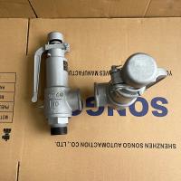 China SONGO Stainless steel 304 thread type full opening safety valve for steam boiler pressure relief valve 200degree for sale