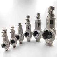 China SONGO Stainless steel 304 thread type full opening safety valve for steam boiler pressure relief valve 200degree for sale