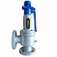 China SONGO SS304 Carbon steel A48Y Spring fully-opening type flange safety valve for Steam boiler air storage tank relief valve for sale