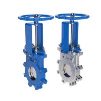 China SONGO manual knife gate valve 150lb lug wafer type SS304 carbon steel dual-way NBR PTFE viton sealed for sale