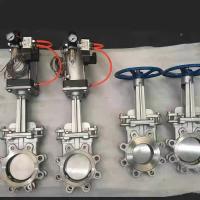 China SONGO manual knife gate valve 150lb lug wafer type SS304 carbon steel dual-way NBR PTFE viton sealed for sale