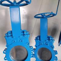 China SONGO manual knife gate valve 150lb lug wafer type SS304 carbon steel dual-way NBR PTFE viton sealed for sale