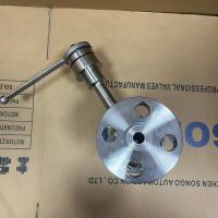 China Songo cryogenic 3 piece flange ball valve pctfe seal 16bar 150lb SS304 SS316 for LNG LN2 -196 degree for sale