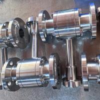 China Songo cryogenic 3 piece flange ball valve pctfe seal 16bar 150lb SS304 SS316 for LNG LN2 -196 degree for sale