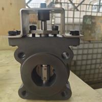 China SONGO Double eccentric butterfly valve LUG type 150LB RPTFE seal high performance offset carbon steel with handwheel for sale