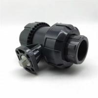 China SONGO UPVC True union ball valve thread socket type epdm seal full bore with acid and alkali resistant for sale