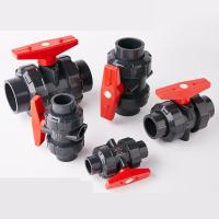 China SONGO UPVC True union ball valve thread socket type epdm seal full bore with acid and alkali resistant for sale