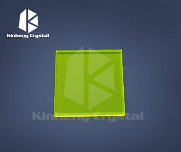 China Lutetium Aluminum Garnet Gem Jewellery LuAG:Ce Crystal for sale