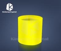 China 0.05mm Scintillation Crystal For Light / Alfa Particle / Gamma Ray Detection SEM YAG for sale