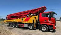 China 2023 Used SANY SYM5552THB 710S 71M Concrete Pump Truck Custom Chassis for sale