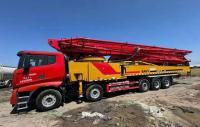China 2023 Used SANY SYM5552THB 710S 71M Concrete Pump Truck Custom Chassis for sale