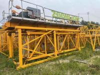 China 2021 Zoomlion 6515-10 Used Tower Cranes Flat Top for sale
