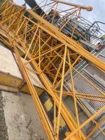 China Zoomlion Used Tower Cranes WA6013-8 Flat Top 8t Max Lifting Capacity for sale