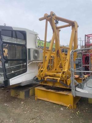 China Zoomlion Used Tower Cranes WA6013-8 Flat Top 8t Max Lifting Capacity for sale