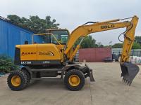 China 2024 SDLG EA775H 7 Ton Wheeled Excavator 0.32 m3 Bucket 48 kW for sale