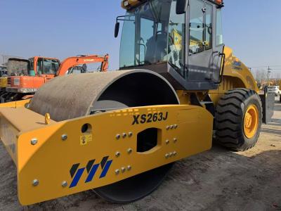 China 2025 XCMG XS263J Single Drum Vibratory Road Roller for sale