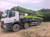 China 2020 Used ZOOMLION ZLJ5441THBBE 59M Concrete Pump Truck Benz Automatic Chassis for sale
