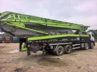 China 2020 Used ZOOMLION ZLJ5441THBBE 59M Concrete Pump Truck Benz Automatic Chassis for sale