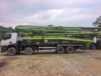 China 2020 Used ZOOMLION ZLJ5441THBBE 59M Concrete Pump Truck Benz Automatic Chassis for sale