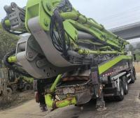 China 2020 Used ZOOMLION ZLJ5440THBSF 63M Concrete Pump Truck SCANIA Chassis Euro VI for sale