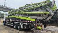China 2020 Used ZOOMLION ZLJ5440THBSF 63M Concrete Pump Truck SCANIA Chassis Euro VI for sale