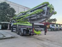 China 2020 Used ZOOMLION ZLJ5350THBKE 49M Concrete Pump Truck SITRAK Chassis for sale