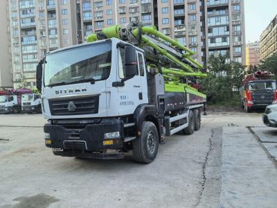 China 2020 Used ZOOMLION ZLJ5350THBKE 49M Concrete Pump Truck SITRAK Chassis for sale