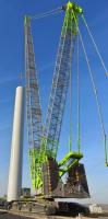 China 2019 Used Crawler Crane ZOOMLION ZCC9800W 800 Ton Wind Focus for sale