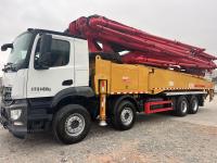 China 2020 SANY SYM5449THBE Used Concrete Pump Truck 8x4 4 Axles for sale