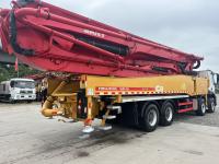 China 2020 SANY SYM5449THBE Used Concrete Pump Truck 8x4 4 Axles for sale