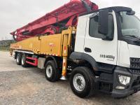 China 2020 SANY SYM5449THBE Used Concrete Pump Truck 8x4 4 Axles for sale