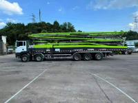 China 2023 Zoomlion ZLJ5550THBKF 70M Concrete Pump Truck 70X 6RZ Six Section RZ Hollow Boom Five Axle for sale