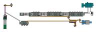 China Automatic Opening Line Fiber Opening Production Line with 120-260kg/h Capacity and 80-130kw Installed Power for Plant-Based Fiber Processing for sale
