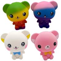 China Promotional Gift Silicone Anti Stress Toy Kawaii Slow Rising squeeze mochi squishies PU foam for sale