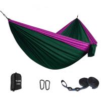China DIY Hammock Set Custom Comfortable Premium Nylon Outdoor Portable Hitch Camping Hammock for sale