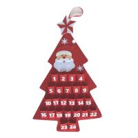 China Christmas Felt Advent Calendar with Pockets for sale