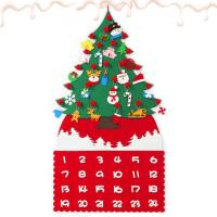 China Christmas Felt Advent Calendar with Pockets for sale