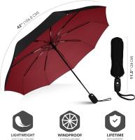 China Automatic Umbrella High Quality Best Custom Auto Open and Close Folding Umbrellas for Rain for sale