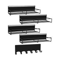China Single Tier Fridge Magnetic Spice Storage Shelf for Holding Spices Jars Bottle Beverage for sale