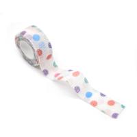 China Printed Medical Self Adhesive Elastic Bandage 4.5m Colorful Sports Wrap Tape for Finger Joint Knee First Aid Kit Pet Tap for sale